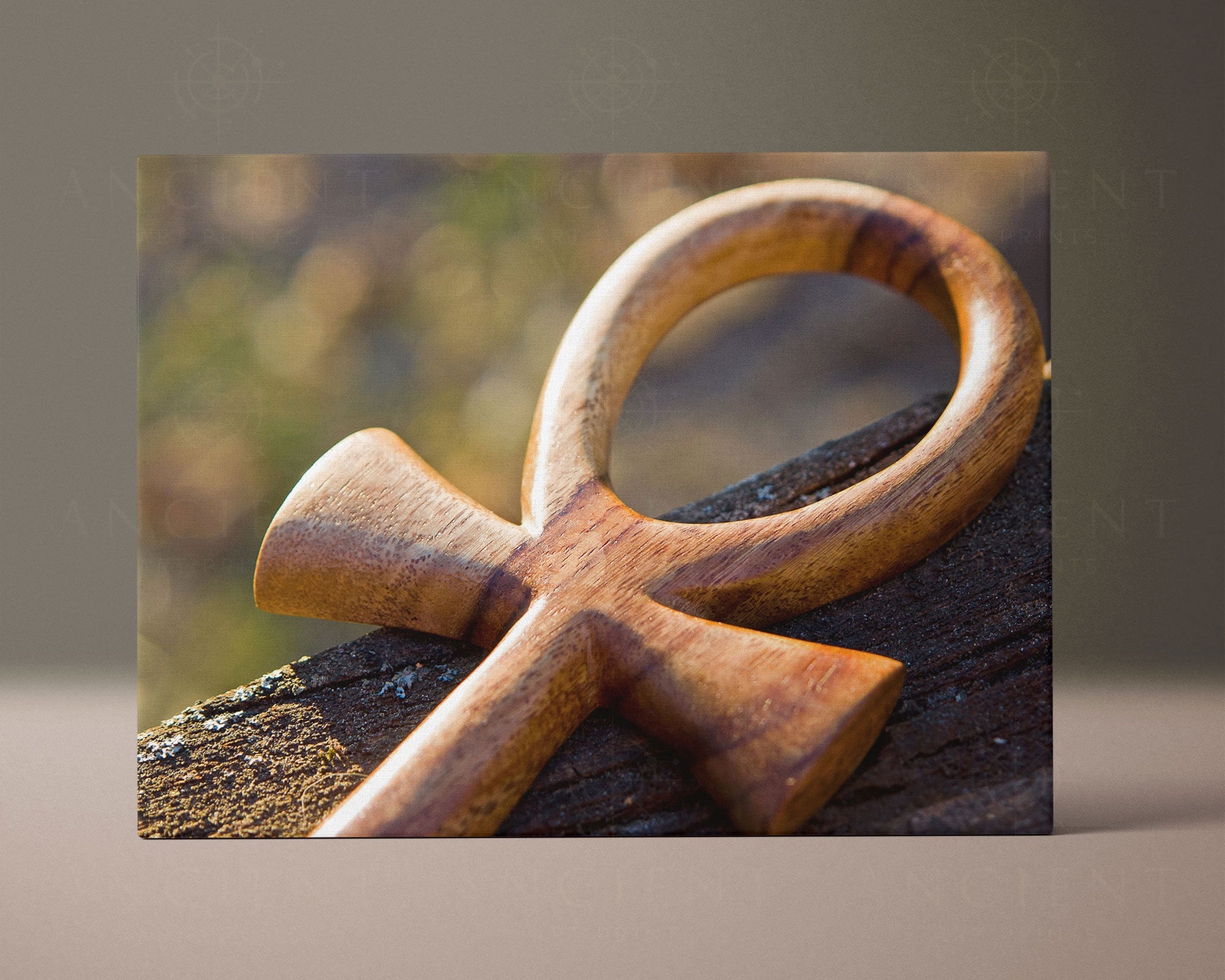 Egyptian Ankh: Symbol of Life Framed Print, Canvas, Poster - Ancient ...